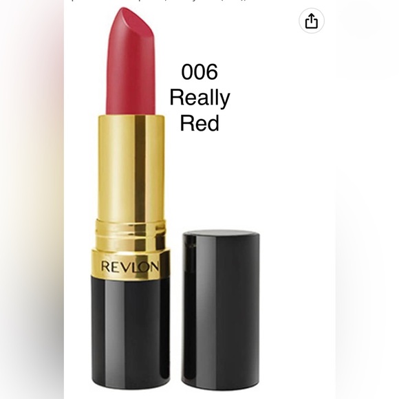 Revlon | Makeup | 44 Revlon Super Lustrous Lipstick In 06 Real Red ...